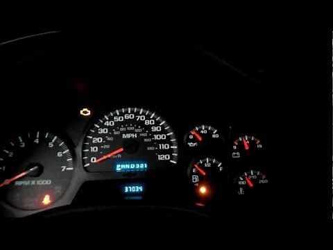 How To Reset Oil Life On A 2005 Chevy Trailblazer (Wrench Or Oil Can)