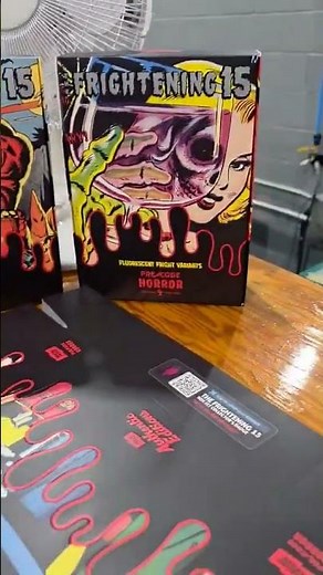 Authentic Editions Pre-Code Horror : "The Frightening 15" Collectors Box Embossing and Sneak Peek...