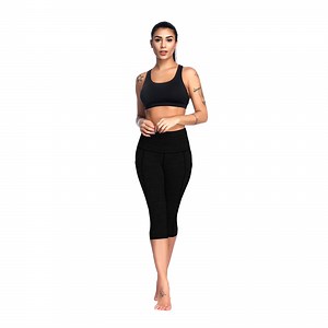[Hot Item] Women Adjustable Yoga Pants Biker Shorts Leggings