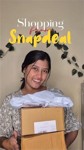 Snapdeal haul unboxing 😍 #haul #skincare #shopping #glowingskin #affordable