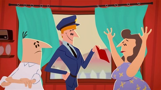 The Intrusive Mailman. | Pia T.