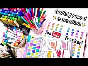 essential bullet journaling supplies that you NEED! (for beginners)