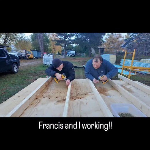 Francis came to build tiny homes!!! #helpthehomeless #tinyhome #tinyhouse #offgrid #vanlife | Tiny Tiny Homes