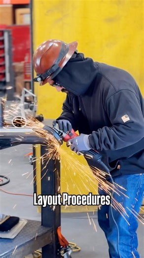 Layout Procedures #norcalcarpenterstraining #millwright #construction #fyp #apprentice