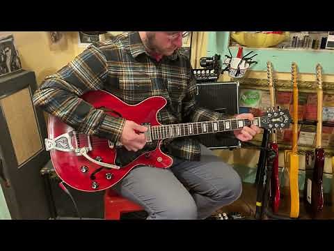 1967 Guild Starfire V semihollow electric guitar