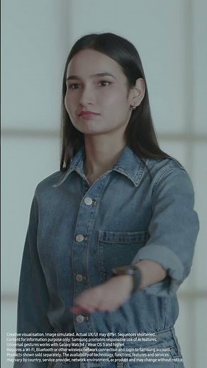 A gesture goes a long way | Samsung