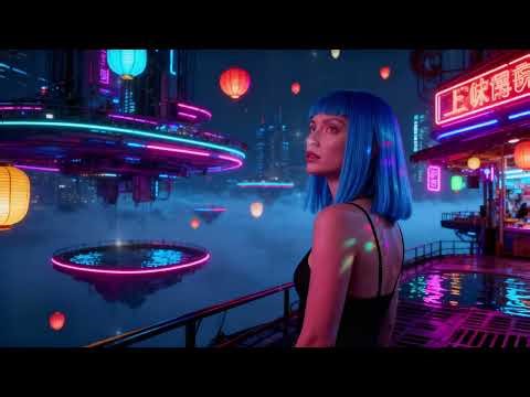 Blade Runner Neon Sky City • Futuristic Ambience & Ethereal Soundscape [3 Hours | 4K]