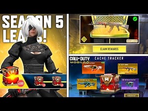 NEW Season 5 Leaks! Secret Caches Update + Mythic VMP + Battle Pass + FREE Ultimate Skin & more CODM