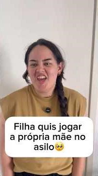 Filha quis jogar mãe num asilo e seu tio agiu assim #drama #shortsviral #shorts #mãe #idosos #filho