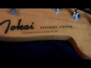1979 Tokai ST-42 springy sound stratocaster