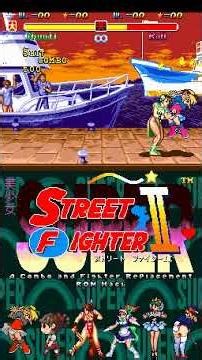 Chun-Li's Elbow Bash Combo #スト２ #スト２X #streetfighter