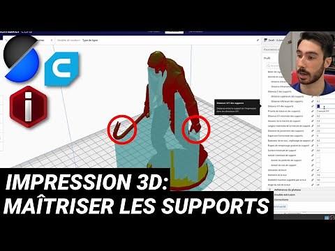 Améliorez vos supports d'impression 3D! (Cura, SuperSlicer, IdeaMaker)