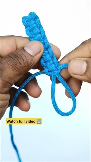Paracord Keychain- Rope Zipper Pulls #shorts #paracord #dailyhacks