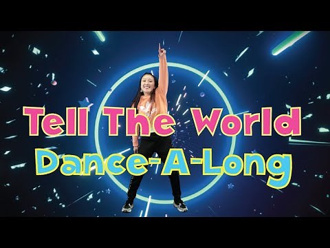 Tell The World Hillsong | Dance-A-Long with Lyrics | CJ and Friends
