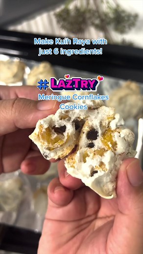 Easy Meryenda Recipe: Meringue Cornflakes Cookies