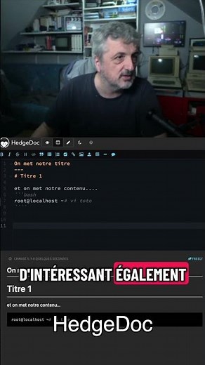 HedgeDoc, éditeur markdown en ligne
