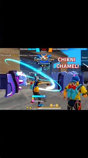 CHIKNI CHAMELI Free fire montage ~FREE FIRE STATUS (BOLLYWOOD SONG) #music