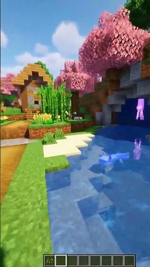 Rare Panda & Fox in One Place! Minecraft Surprise 🤯 #minecraft