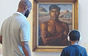 Giving art a voice with an artificial intelligence audio guide