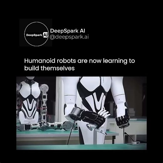 Humanoid robots are now learning to build themselves