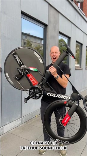 Colnago TT1 Making noise - Time Trial Peak performance bike