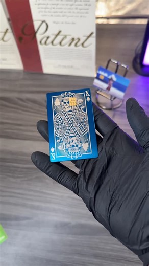 EngravenCard on Instagram: "Plastic cards 🙅‍♂️ Metal is in for 2026. #metalcard #laserengraving #upgrade"