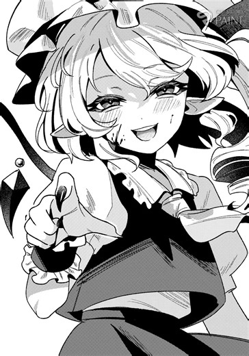 漫画家志望が描くフランドール・スカーレット #東方 #フランドール・スカーレット #漫画家志望 #illustration #依頼受付中