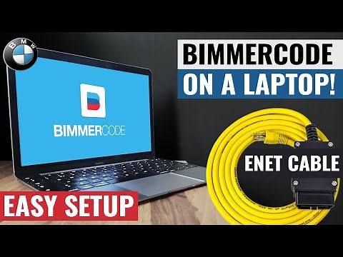 BimmerCode & BimmerLink with a Laptop - Easy Setup with ENET CABLE