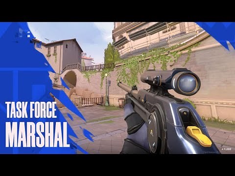 Task Force Marshal Skin (Task Force 809 Collection) Showcase - Valorant Battle Pass Skins