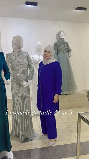 21K views · 3.1K reactions | Mabmode ♥️83 rue Gabriel Péri saint 93200 France #ensemble #model #mode #femmevoilée #hijeb #hijeb_fashion_beauty_day #3ybaia #voile #musulmane #mariage #ceremonie #accessories #automne #hiver #2024 #tunisie #france #promo #femmeronde #femmeforte #bigsize | Mab Mode | Facebook