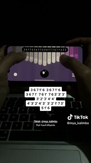 Bella ciao (kalimba app) #kalimba #bellaciao #serunyabelajar #fyp