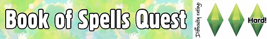 The Sims Freeplay- Book of Spells Quest