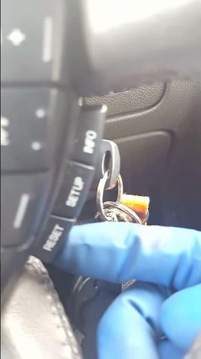 How to reset the oil change service/ maintenance light 2008 Ford Taurus