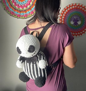 Baby Skelly Backpack Crochet Pattern PDF - Etsy