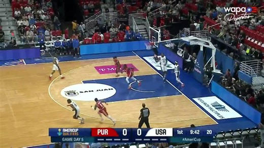 Da inicio el partido entre Puerto Rico 🇵🇷 y Estados Unidos 🇺🇸, ¡Sintoniza en vivo por https://wapa.tv/envivo/deportes! | WAPA Deportes
