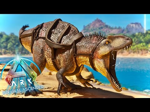 Acrocanthosaurus In Ark Acended! Showcase and Spawn Command!
