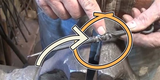 The satisfying way to forge a reverse twist