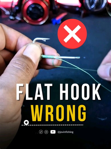 How to Properly Rig a Flat Hook for Fishing