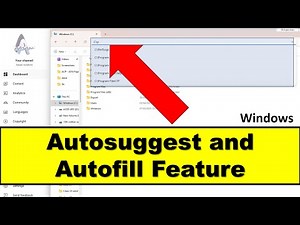 Enable AutoSuggest & AutoComplete for Folder Paths in Windows Address Bar | Quick Guide | WindowsTip