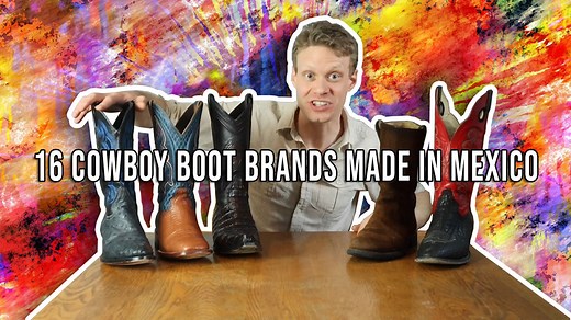 What Cowboy Boots are Made in Mexico