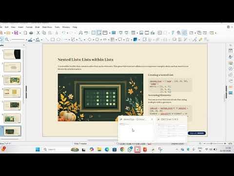 python list in tamil