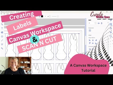 Transform Your Gifts with Custom Canvas Workspace Labels #ScanNCut #Canvas Workspace