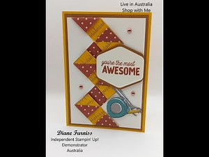 #255 (24) Chevron fold Card
