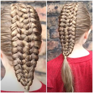 151K views · 5.6K reactions | 2 Strand Dutch Chinese Ladder Braid | Sweethearts Hair | Facebook