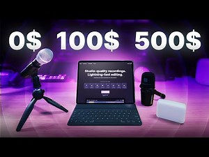 Best Podcast Setup On A Budget in 2025 ($0, $100, $500)