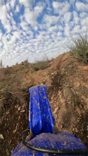 Arizona single track hill climb YZ250X #dirtbike #yz #blucru #motorcycle #singletrail #rider #ride