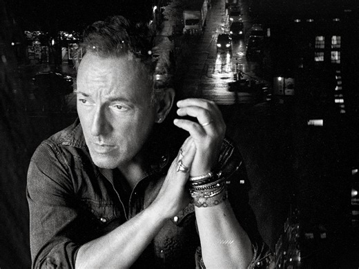 Who was the "chicken man" Bruce Springsteen blew up?