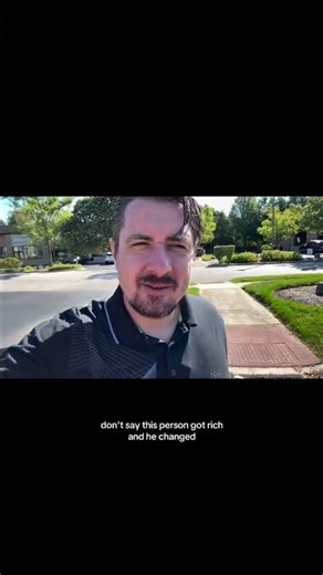 Money doesn't change you. It exposes you.