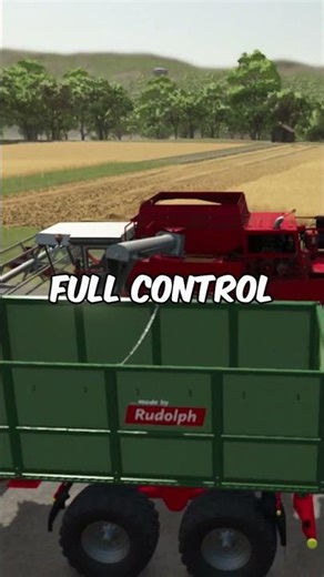 Take Full Control of Unloading in FS25! | Manual Discharge Mod#fs25