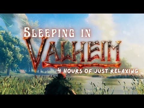 Falling asleep to Valheim | Scenery & Ambient Game Sounds